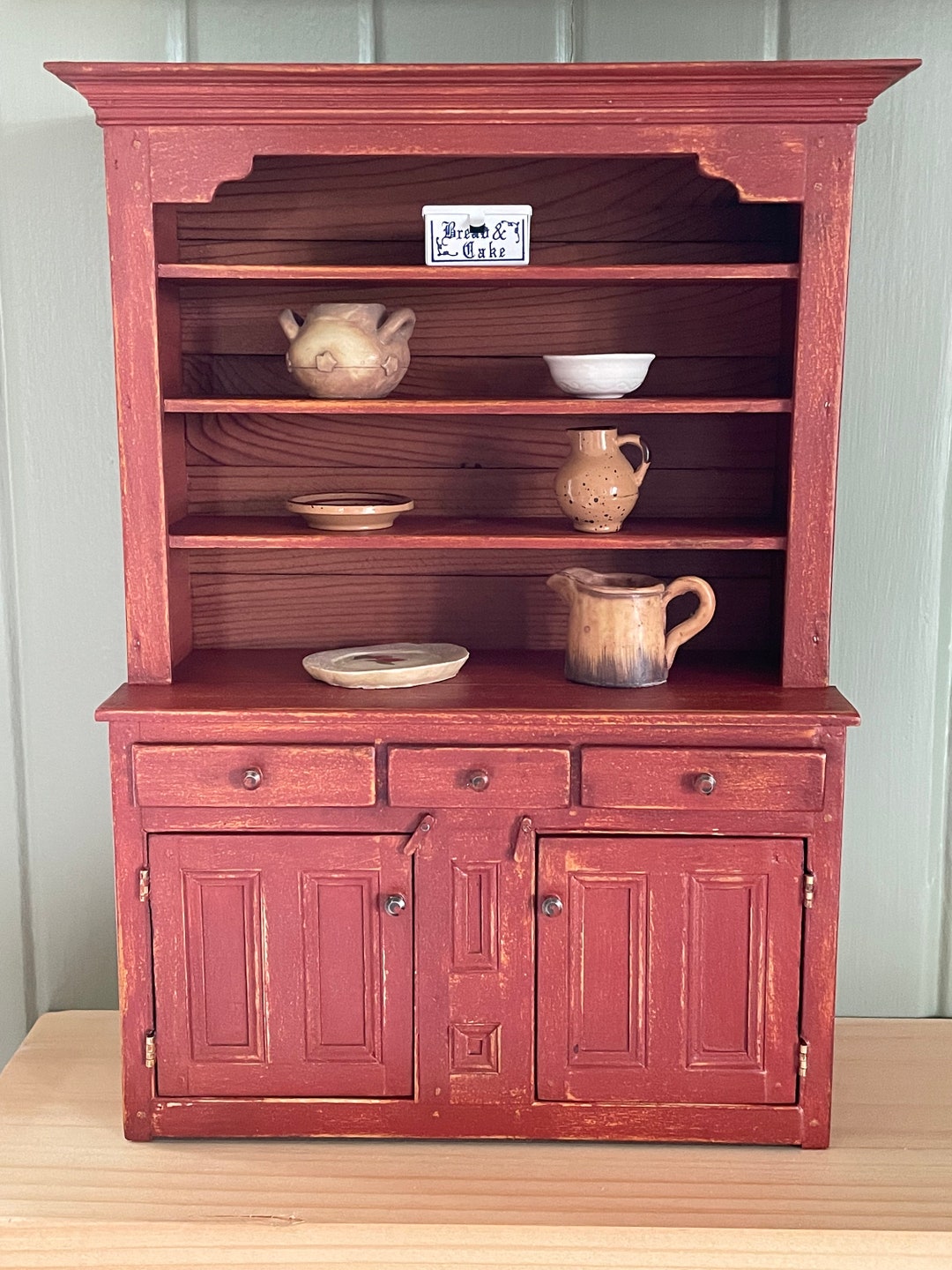 Museum Quality. Handmade 1/8. Step-back Cupboard Series 2. No: 028. - Etsy