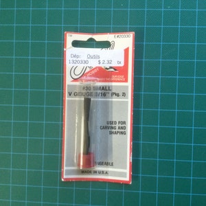 Replacement Carving Gouges. Vintage Item for Hobby. Excel Tools. 20310, 20320, 20330, 20340 ...