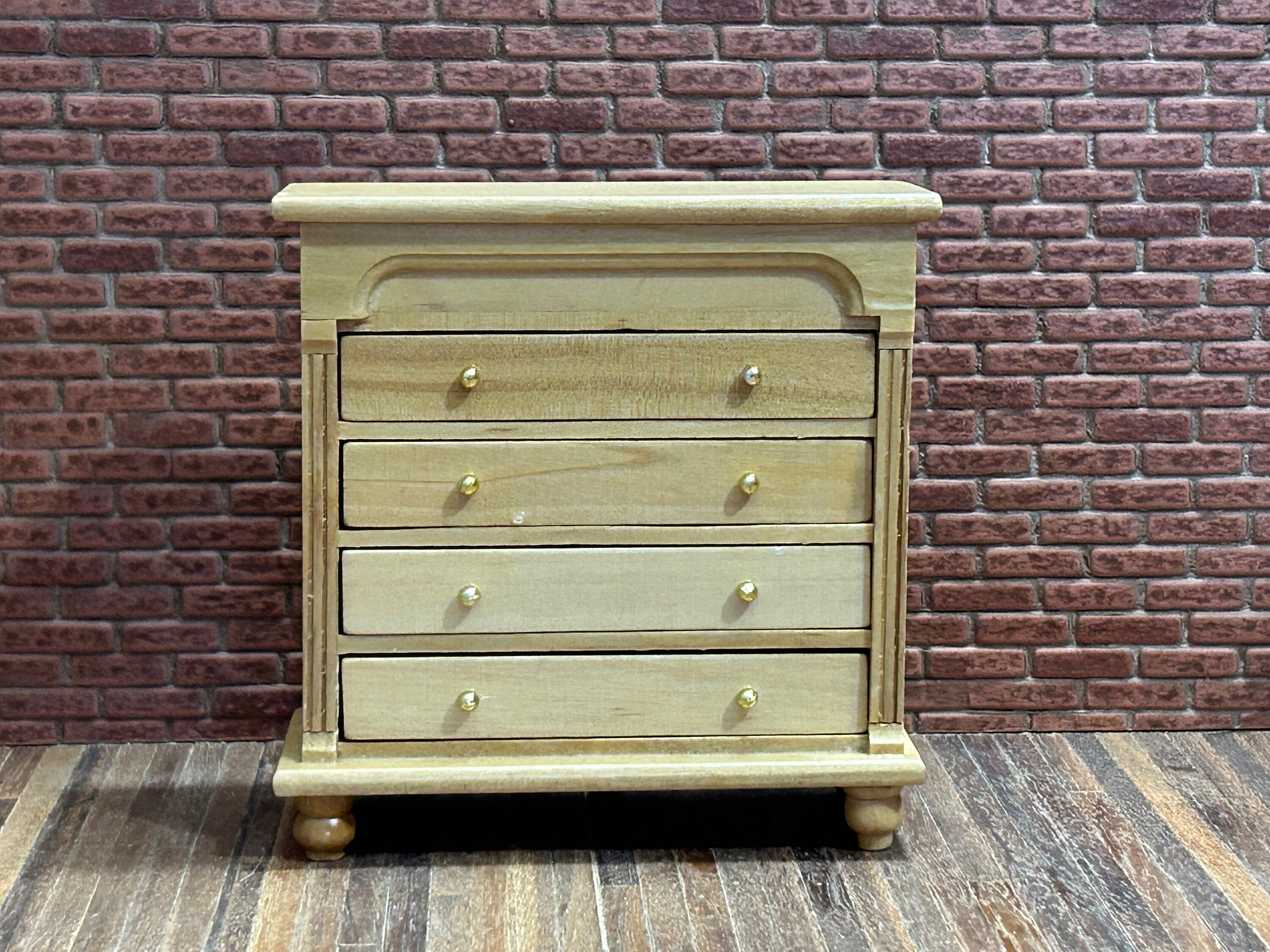 DIY Old Style Bedroom Chest of Drawers With Natural Lacquer Finish ...
