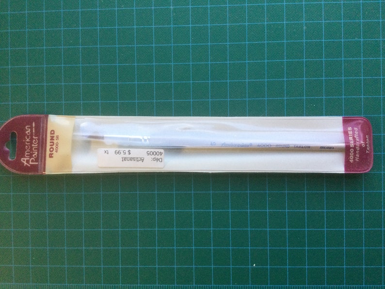 Loew Cornell American Painter Brushes 4000 Series. Vintage Item for ...