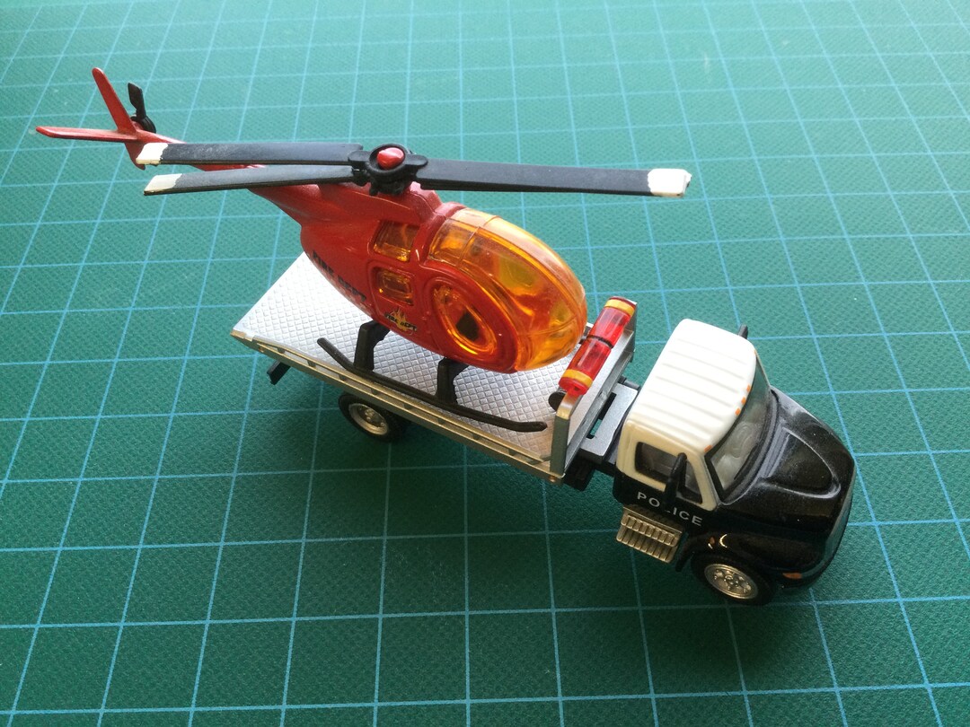 Boley 1/87 Diecast and Plastic Toys. Helico Fire Dep Rescue Vintage ...