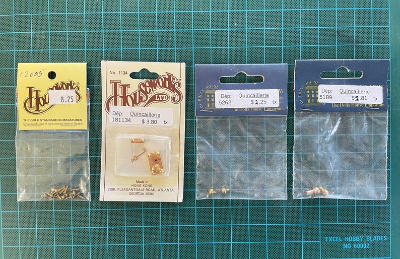 Hardware Quality Miniatures. Perfect for All Your 1/12 Projects ...