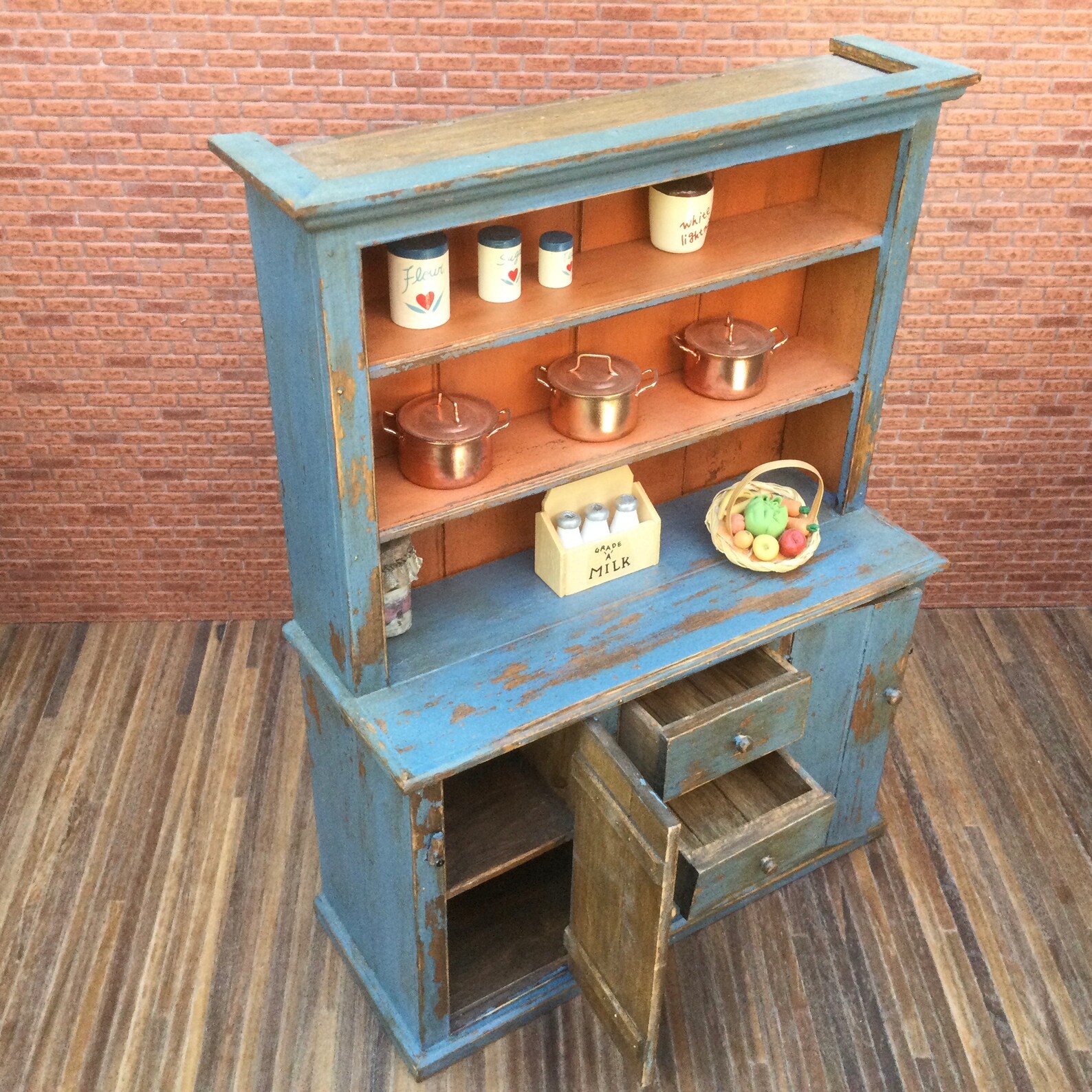 Museum Quality. Handmade 1/6 Scale. Large Open-cupboard. Series 2. No: 002 - Etsy