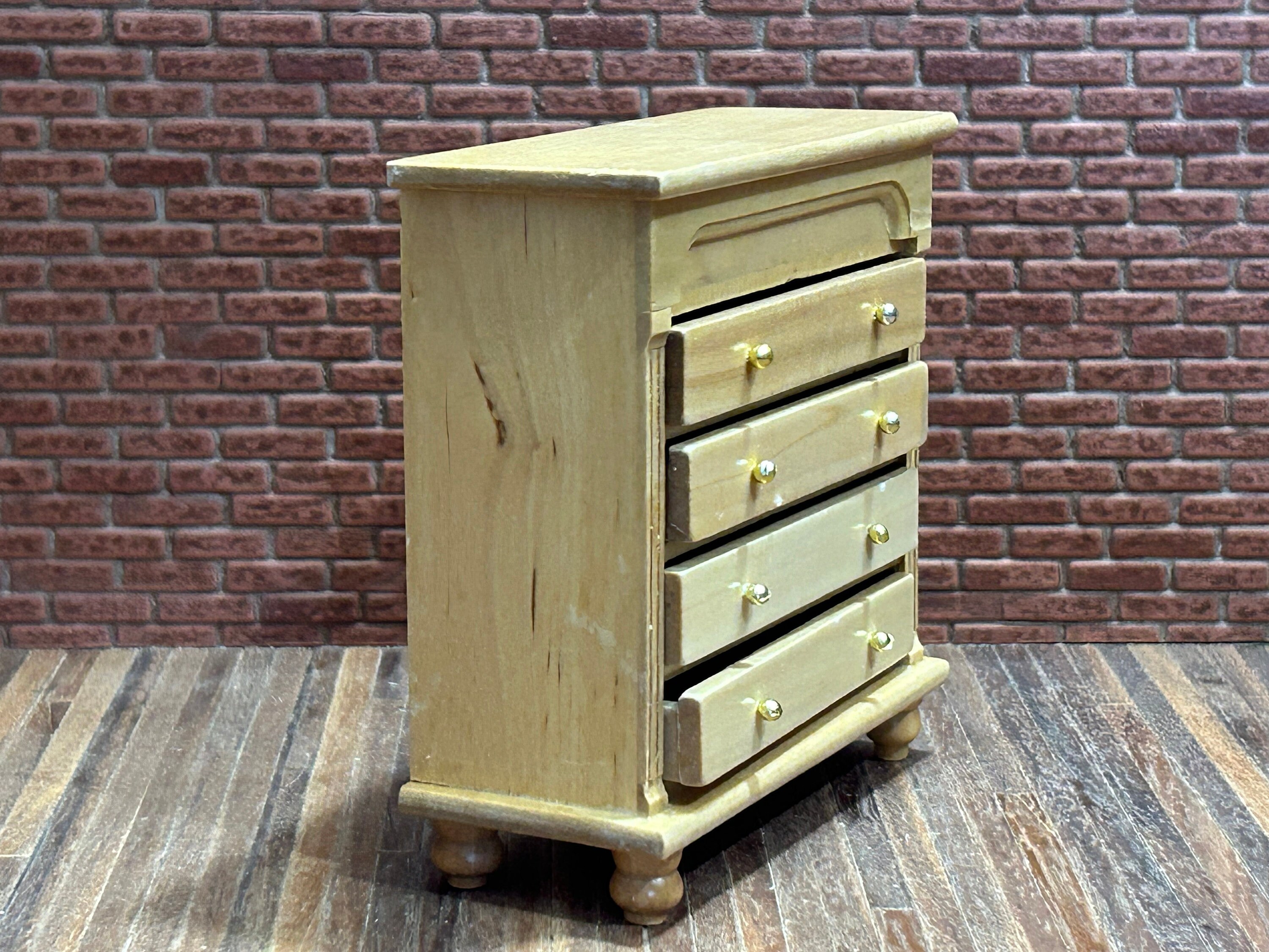 DIY Old Style Bedroom Chest of Drawers With Natural Lacquer Finish ...