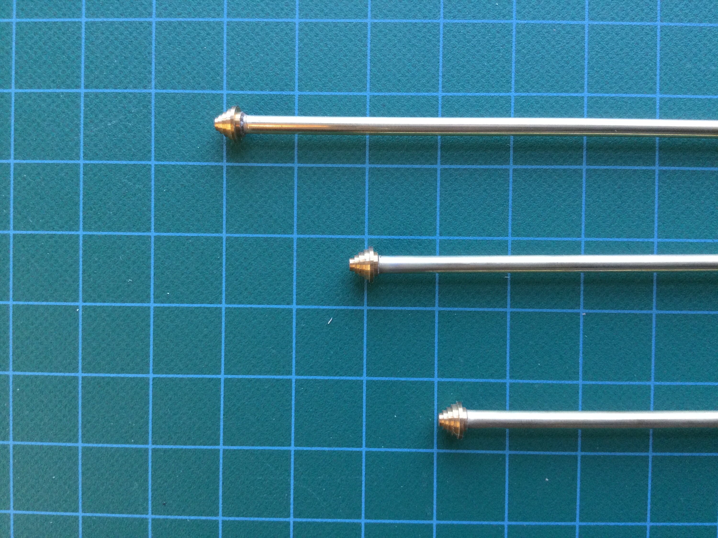 Solid Brass Curtain Rod With Fixings. Vintage Item 1/12. for Dollhouses ...