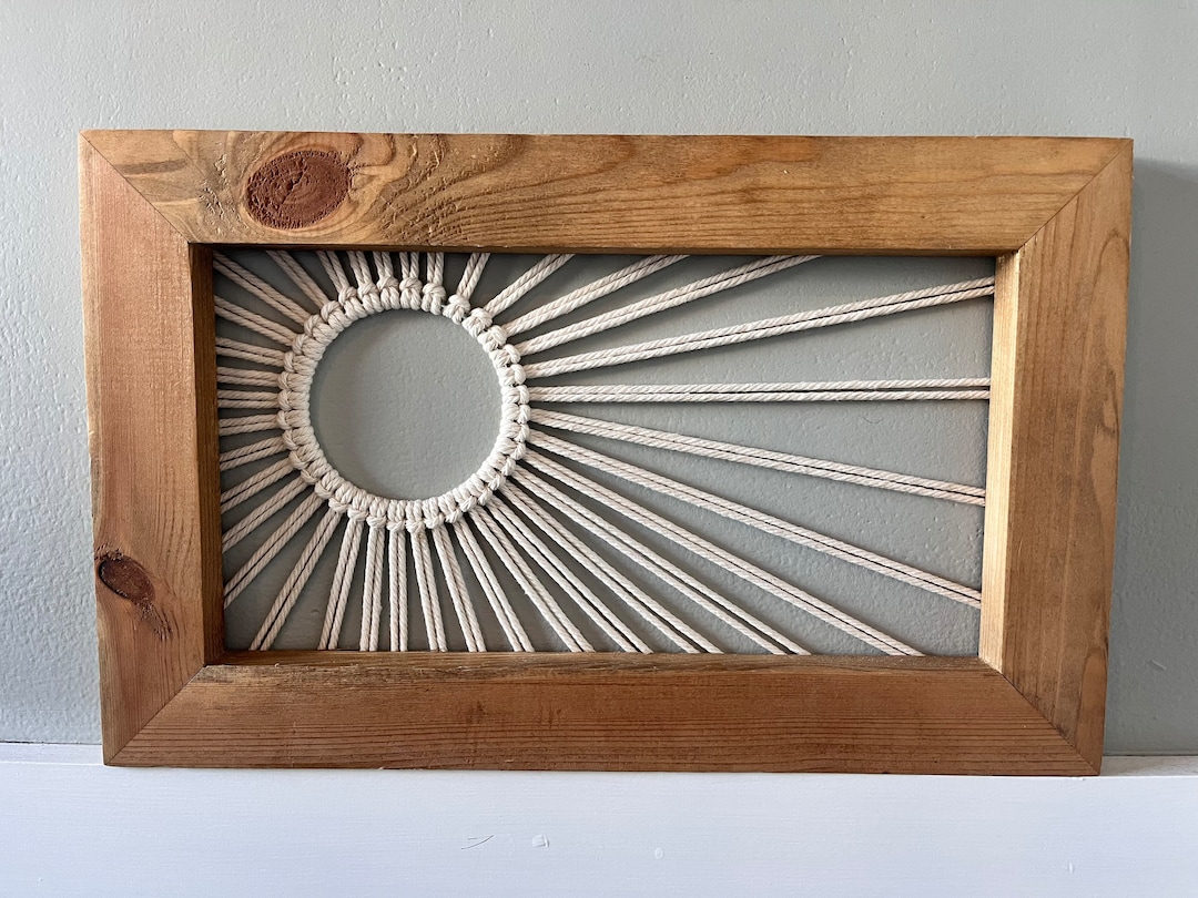 Wall Macrame Art - Etsy