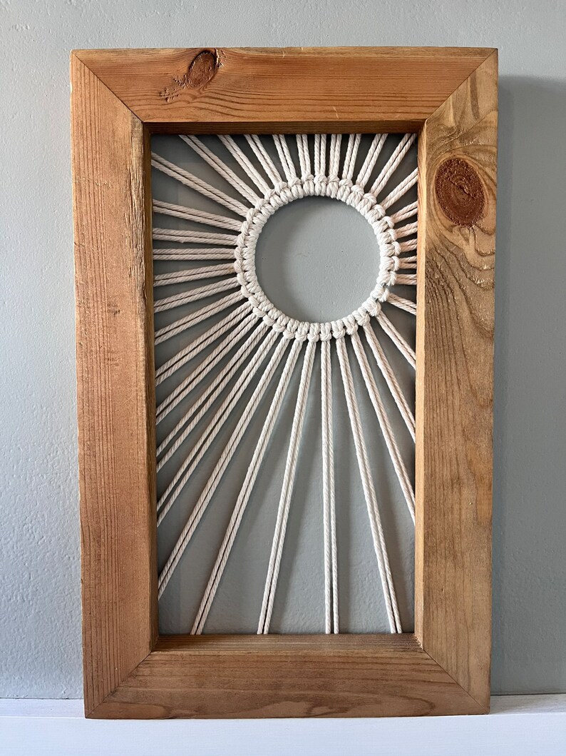 Wall Macrame Art - Etsy