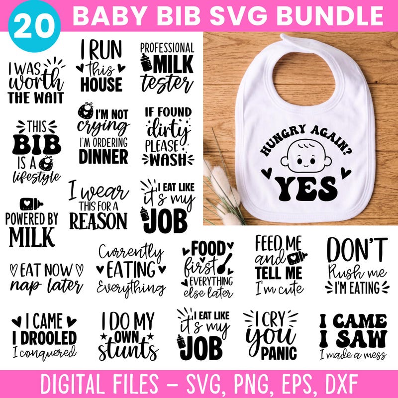 Embroidered Bib Designs - Etsy
