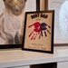 Best Dad Ever Handprint Picture Frame, Handprint Art Diy, Hands Down ...