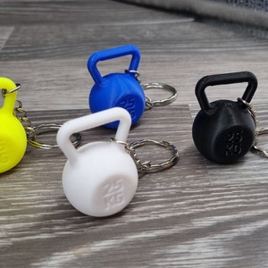 Barbell Weight Lifting Gym Keyring, Personalised 45 Lbs Keychain ...