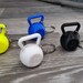 Barbell Weight Lifting Gym Keyring, Personalised 45 Lbs Keychain ...