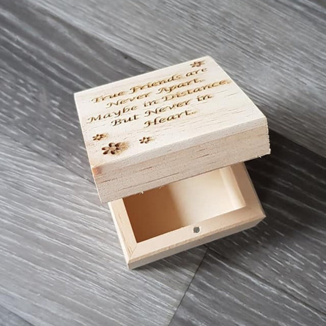 Best Friend Besties BFF Wooden Box Lockdown Gift - Etsy