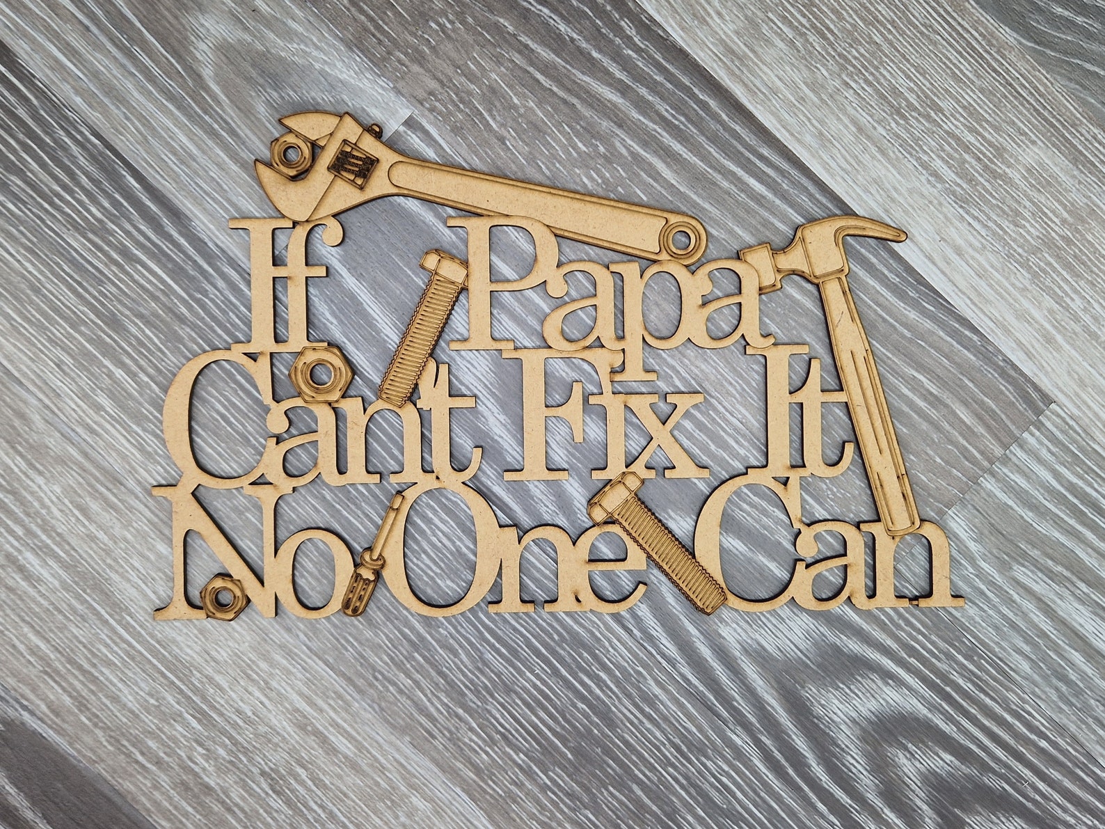Cant Fix It Gift Diy Signtools Plaquegift for Him - Etsy UK