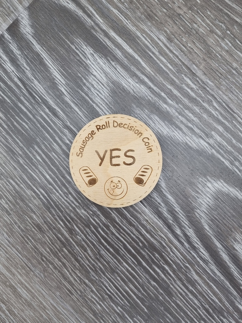 Sausage Roll Decision Coin, Gregg, Food Gift, Funny Present,novelty ...