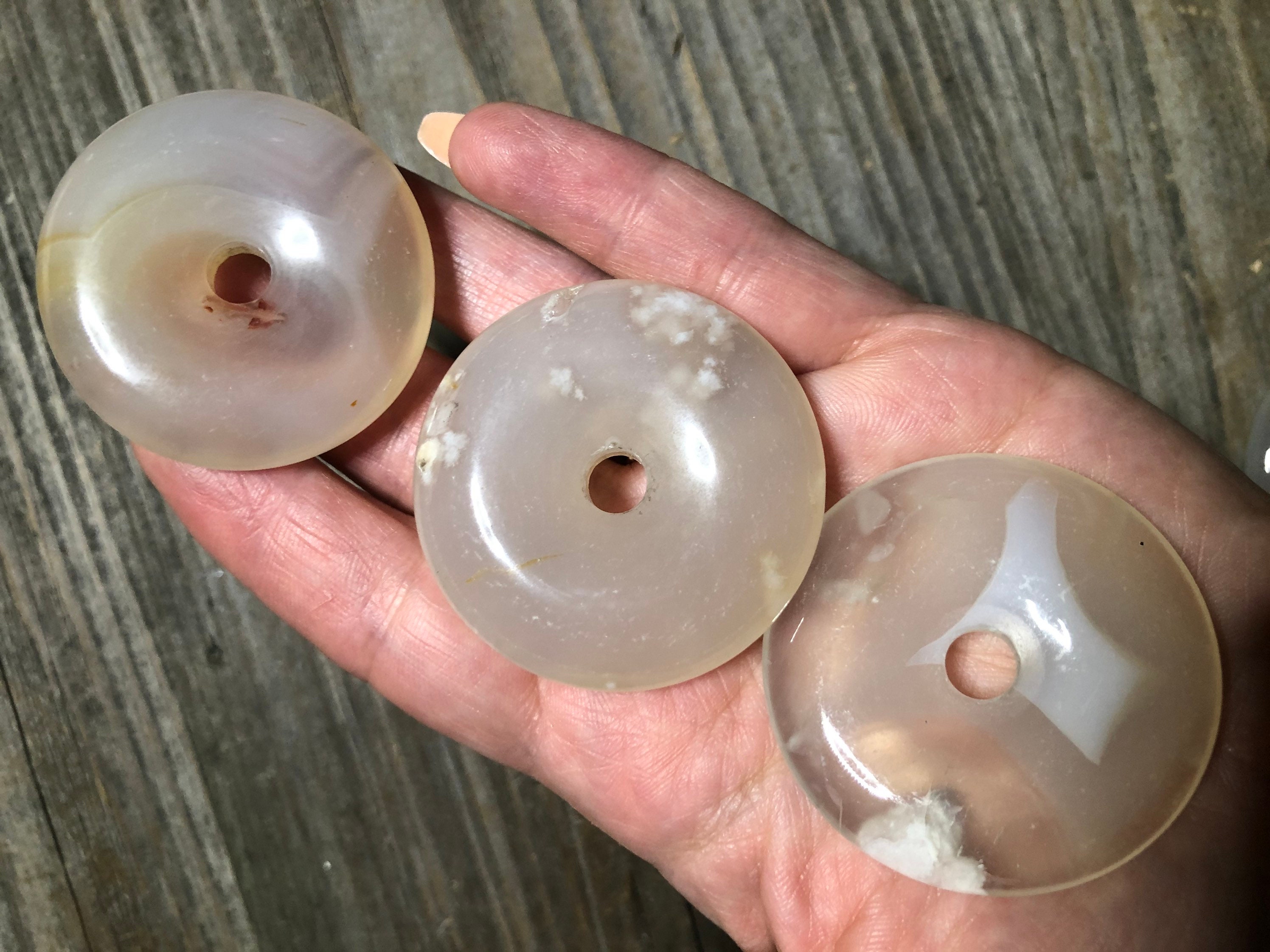 Set of Three Agate Pi-Stones - munimoro.gob.pe