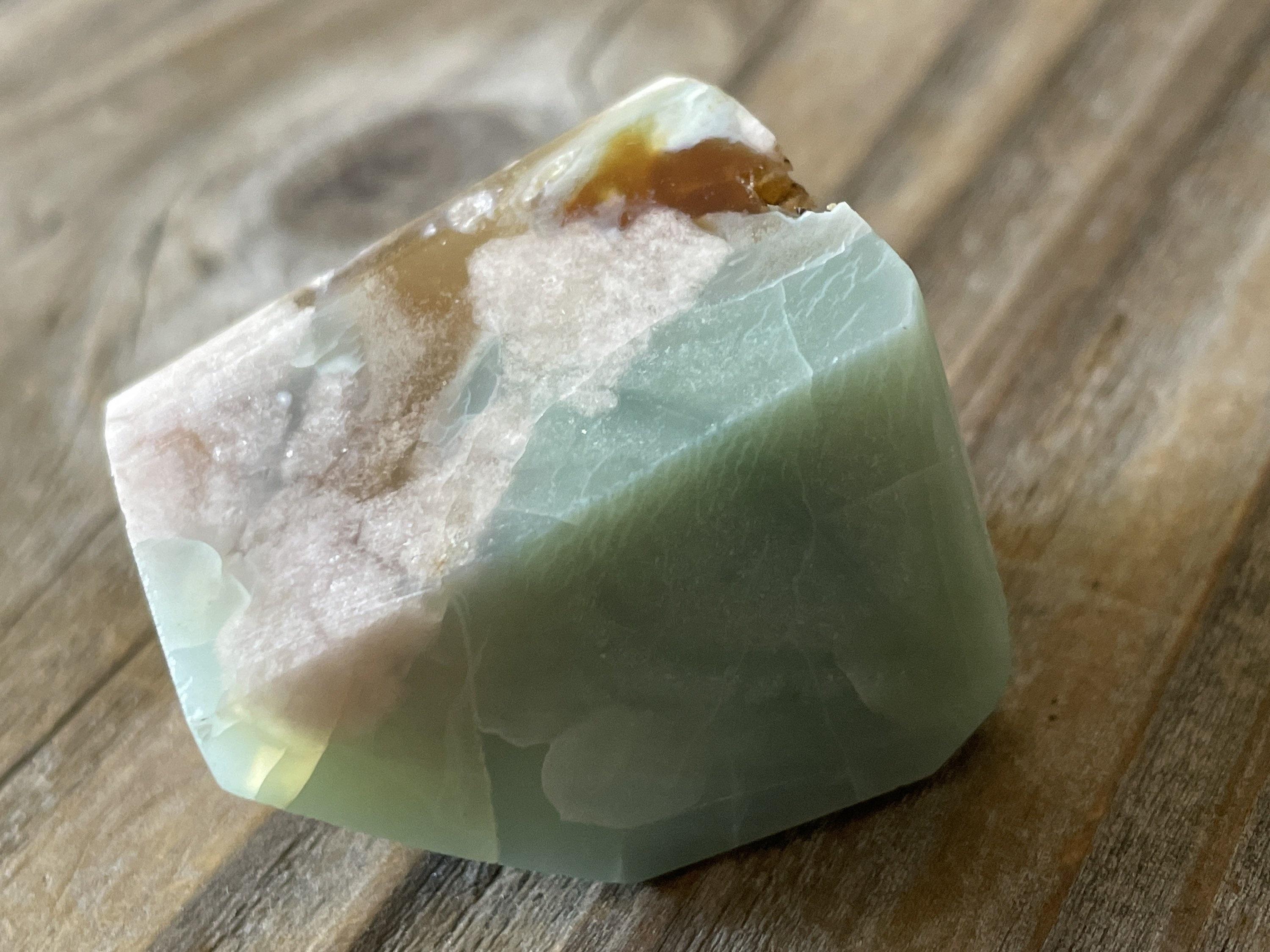 Rare Green Sakura Flower Agate Polished Free Form | Etsy