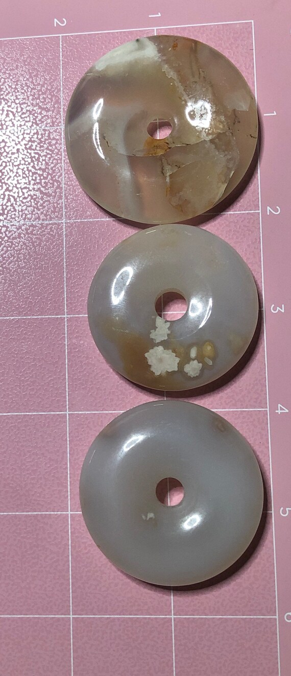 Set of Three Agate Pi-Stones - munimoro.gob.pe