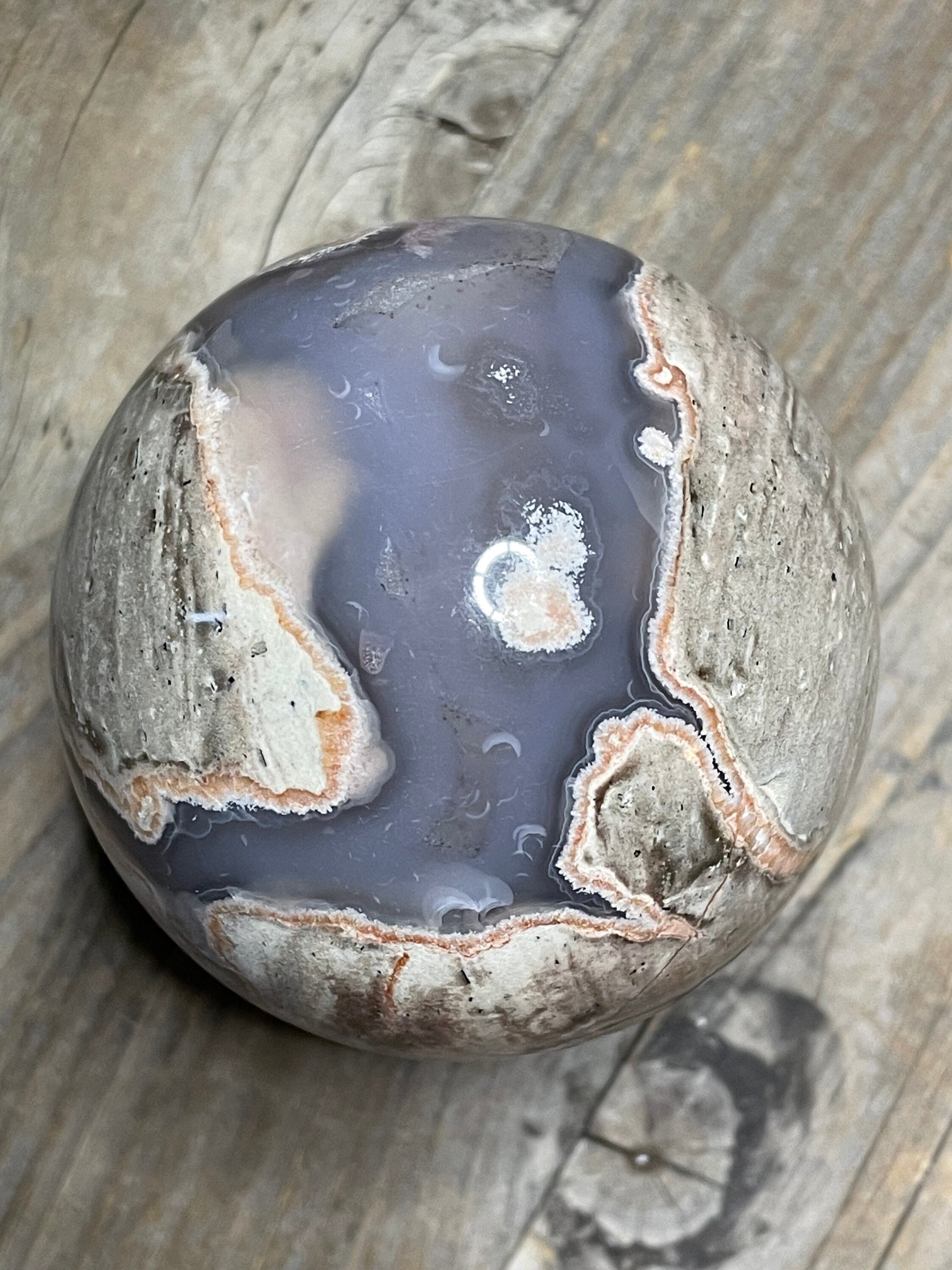 Dark Grey Chalcedony With Glittery Ocean Jasper Islands - Etsy UK