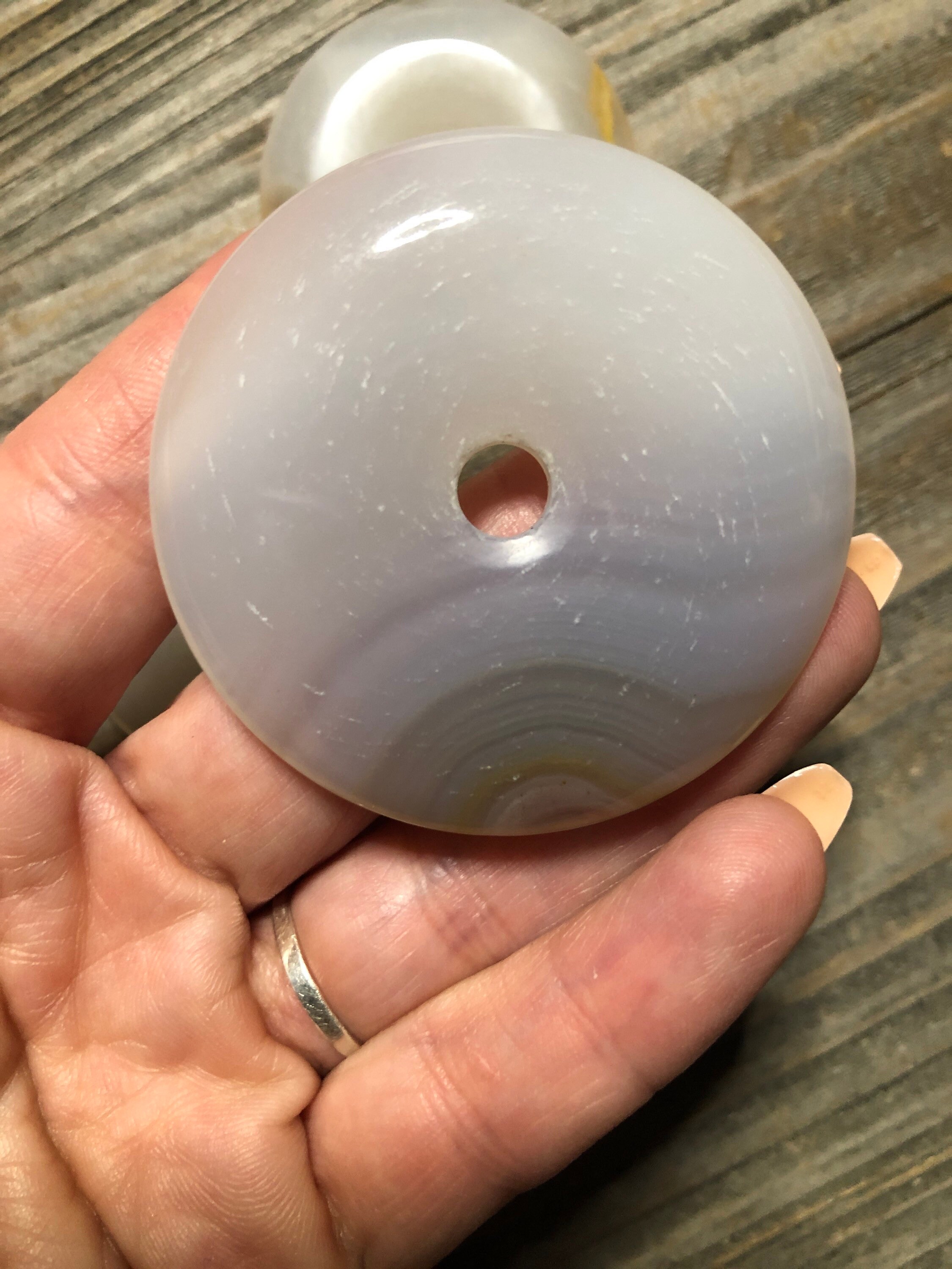 Set of Three Agate Pi-Stones - munimoro.gob.pe