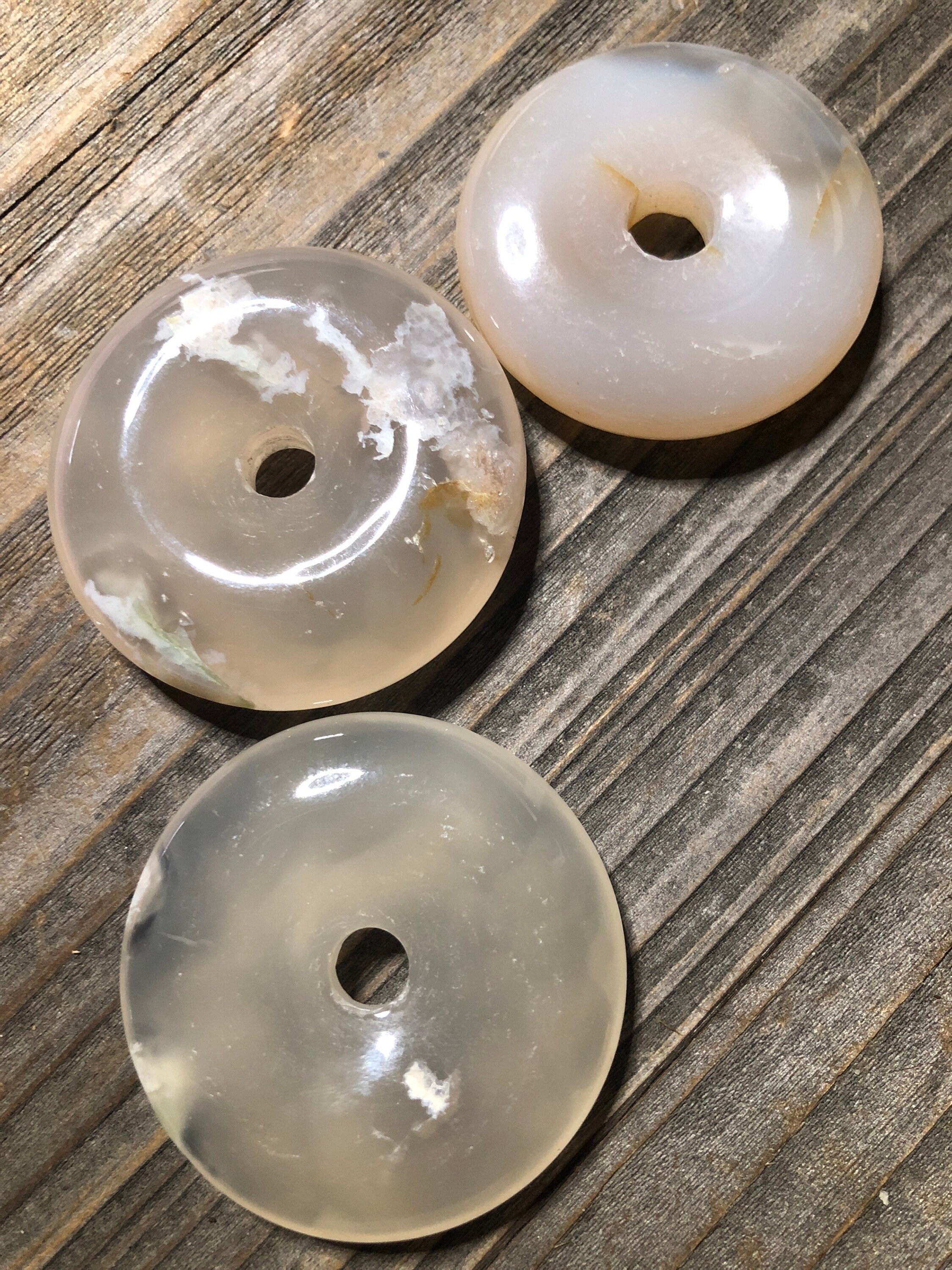 Set of Three Agate Pi-Stones - munimoro.gob.pe