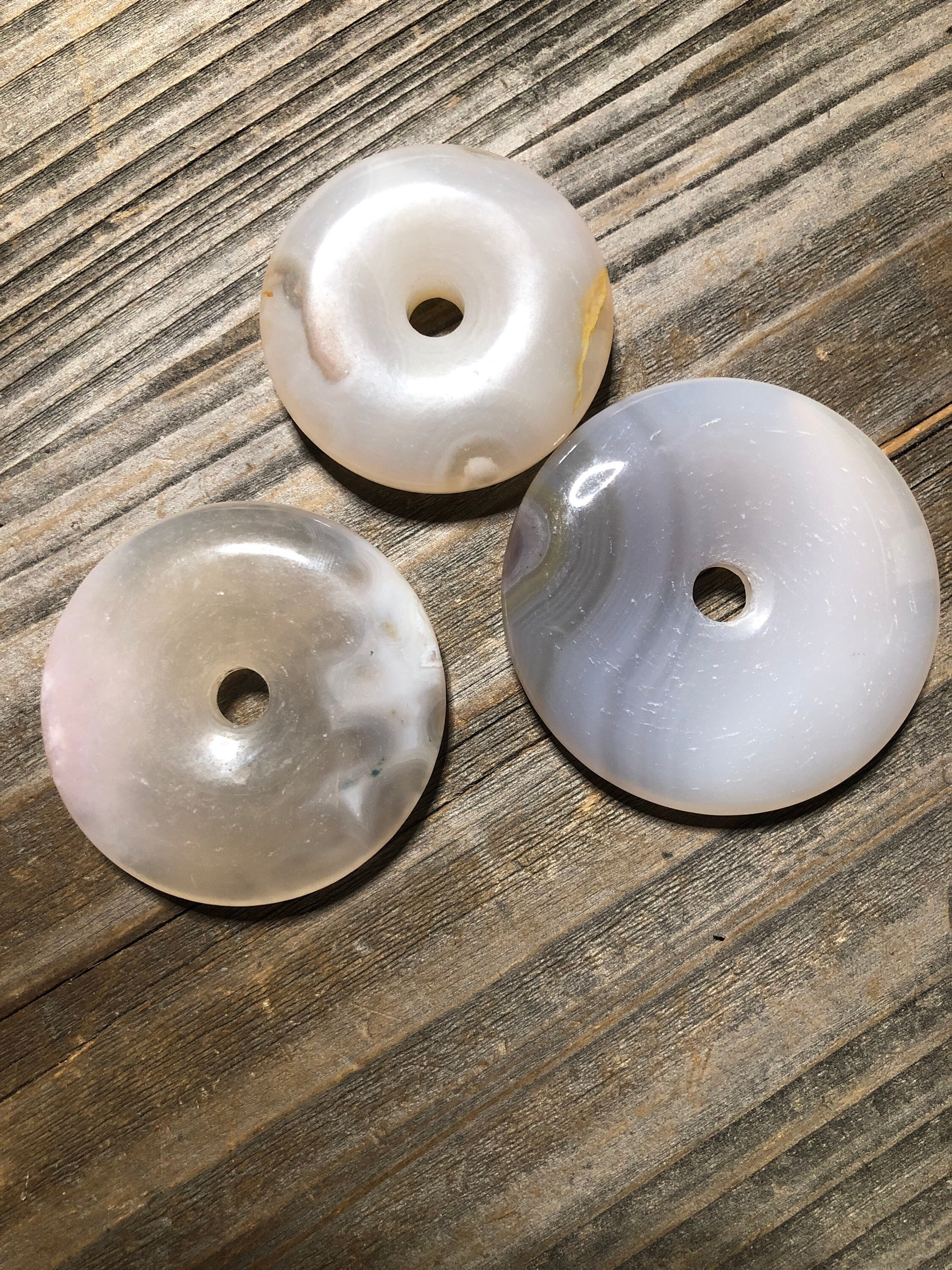 Set of Three Agate Pi-Stones - munimoro.gob.pe