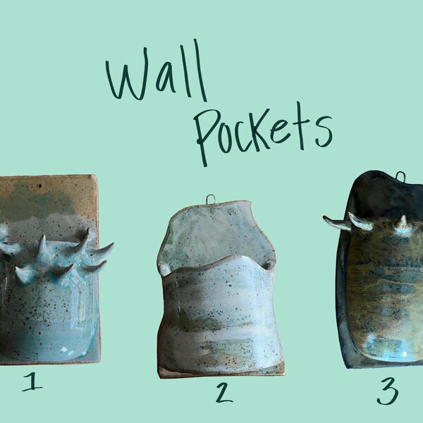 Wall Pockets - Etsy