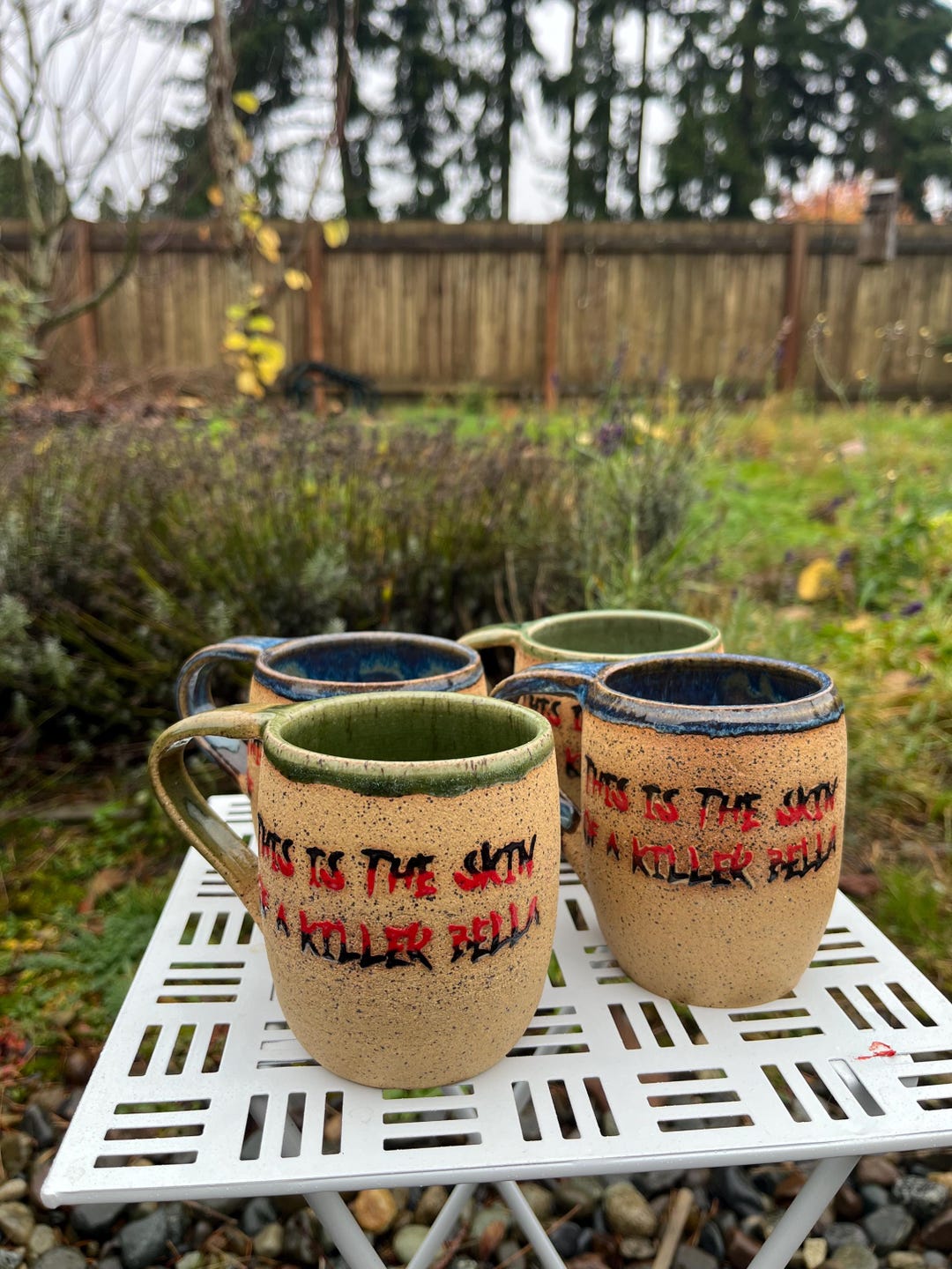 Skin of a Killer Mugs - Etsy