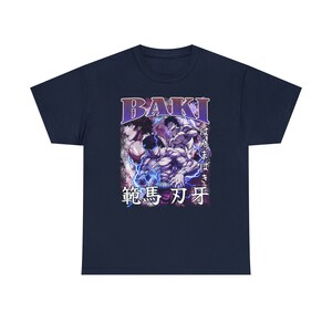 Baki Anime Shirt: Vintage Baki Hanma Shirt, 90s Anime, Baki the ...