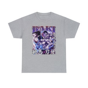 Baki Anime Shirt: Vintage Baki Hanma Shirt, 90s Anime, Baki the ...