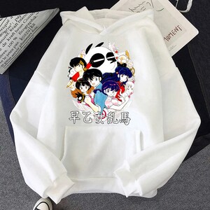 Ranma Saotome Anime Hoodie, Retro Anime Shirt, Funny Vintage Manga Tee ...