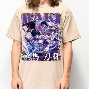 Baki Anime Shirt: Vintage Baki Hanma Shirt, 90s Anime, Baki the ...