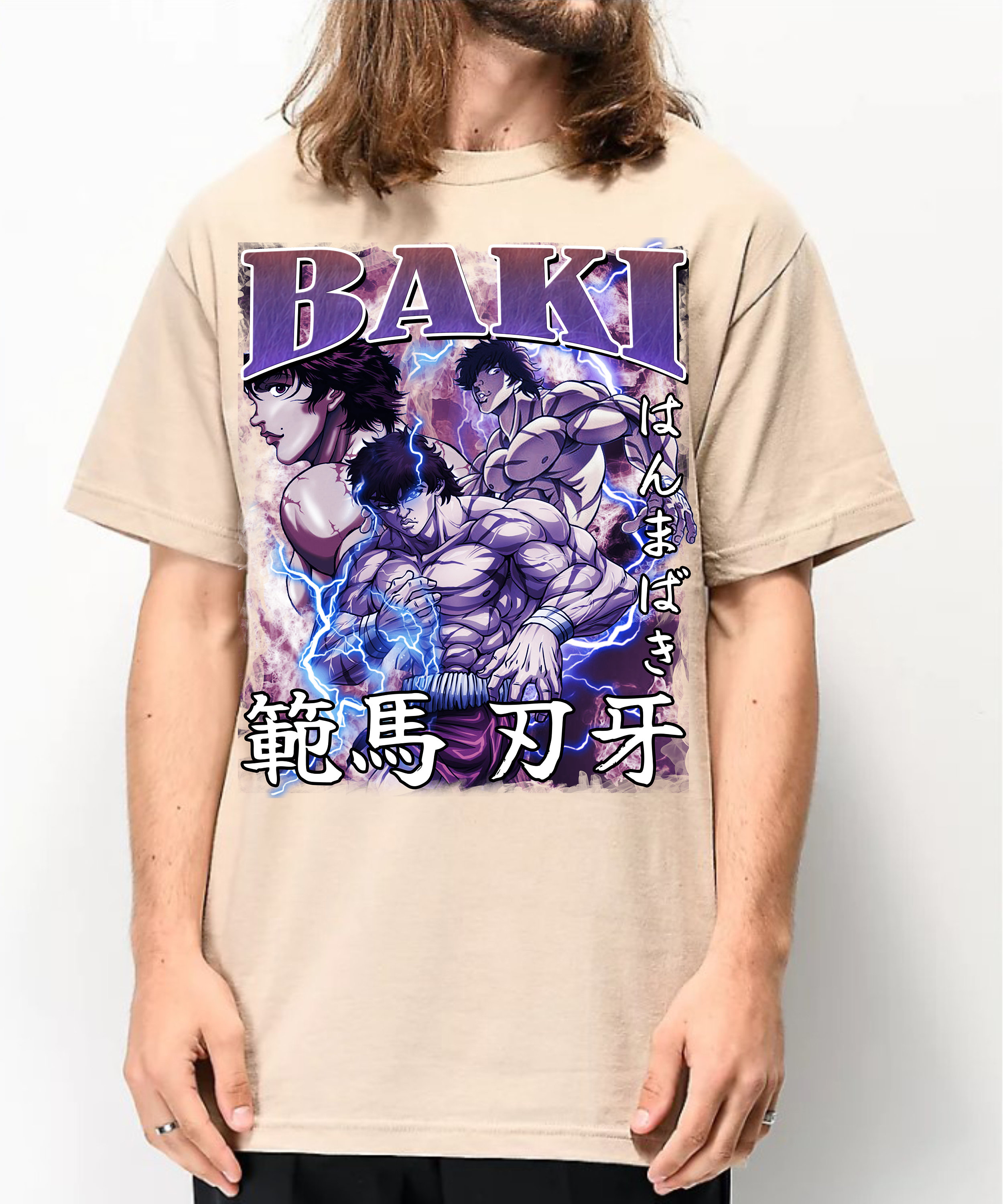 Baki Anime Shirt: Vintage Baki Hanma Shirt 90s Anime Baki - Etsy