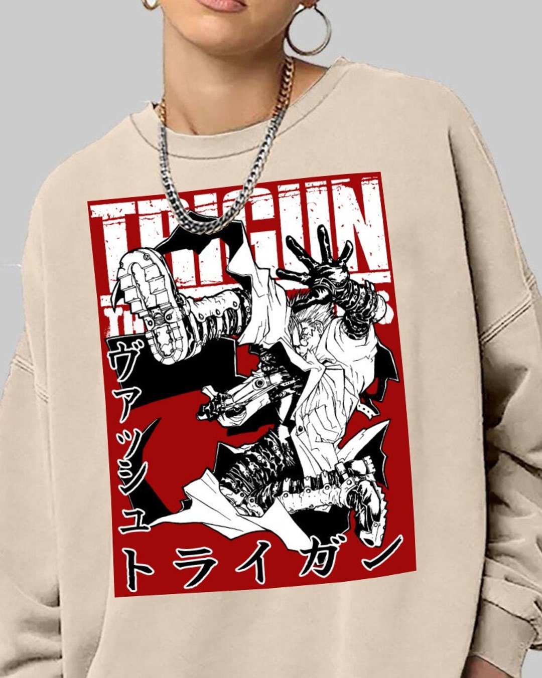 Unisex, Anime Sweatshirt, 90s Anime Vintage Sweat, Otaku Ropa, Japanese ...