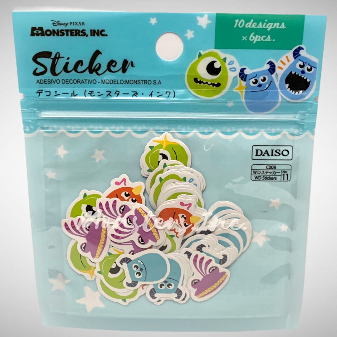 Monsters Inc Sticker Flakes – Sticker Books – Scrapbooking – Card ...
