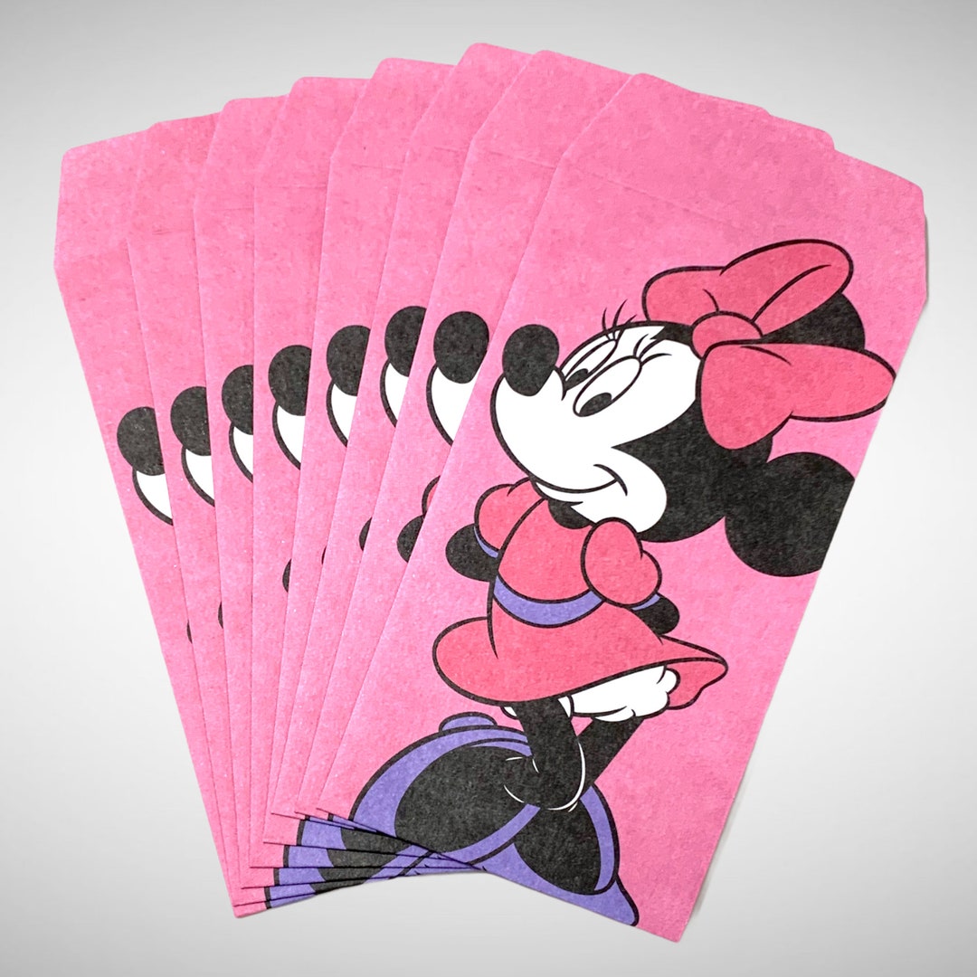 Minnie Mouse Mini Envelopes – Mouse Keeping Envelopes – Disney ...