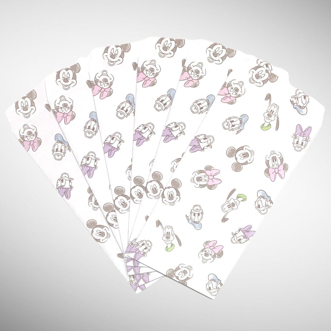 Mickey and Friends Large Envelopes – Mouse Keeping Envelopes – Disney ...