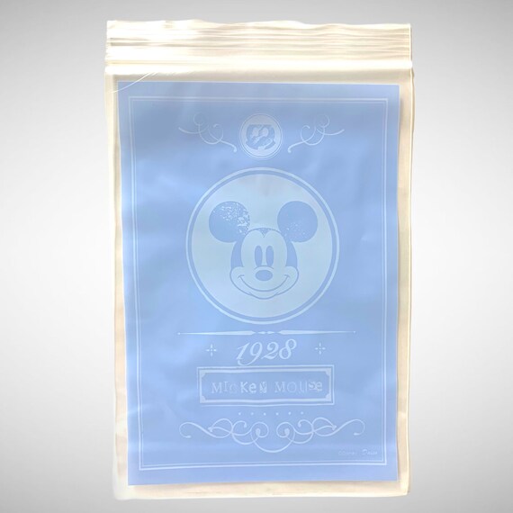 Mickey Mouse Zipper Bags disney Gift Bags Party Bags - Etsy