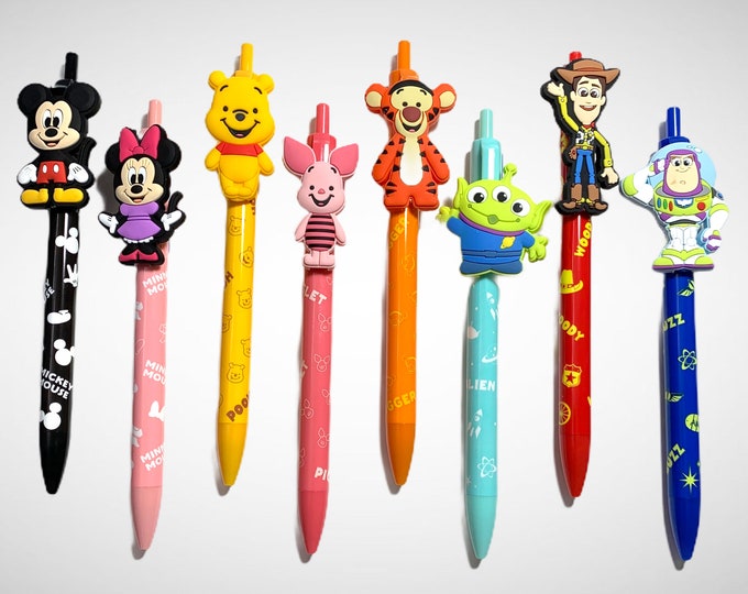 Disney Character Retractable Ballpoint Pens – Journals – Planners ...
