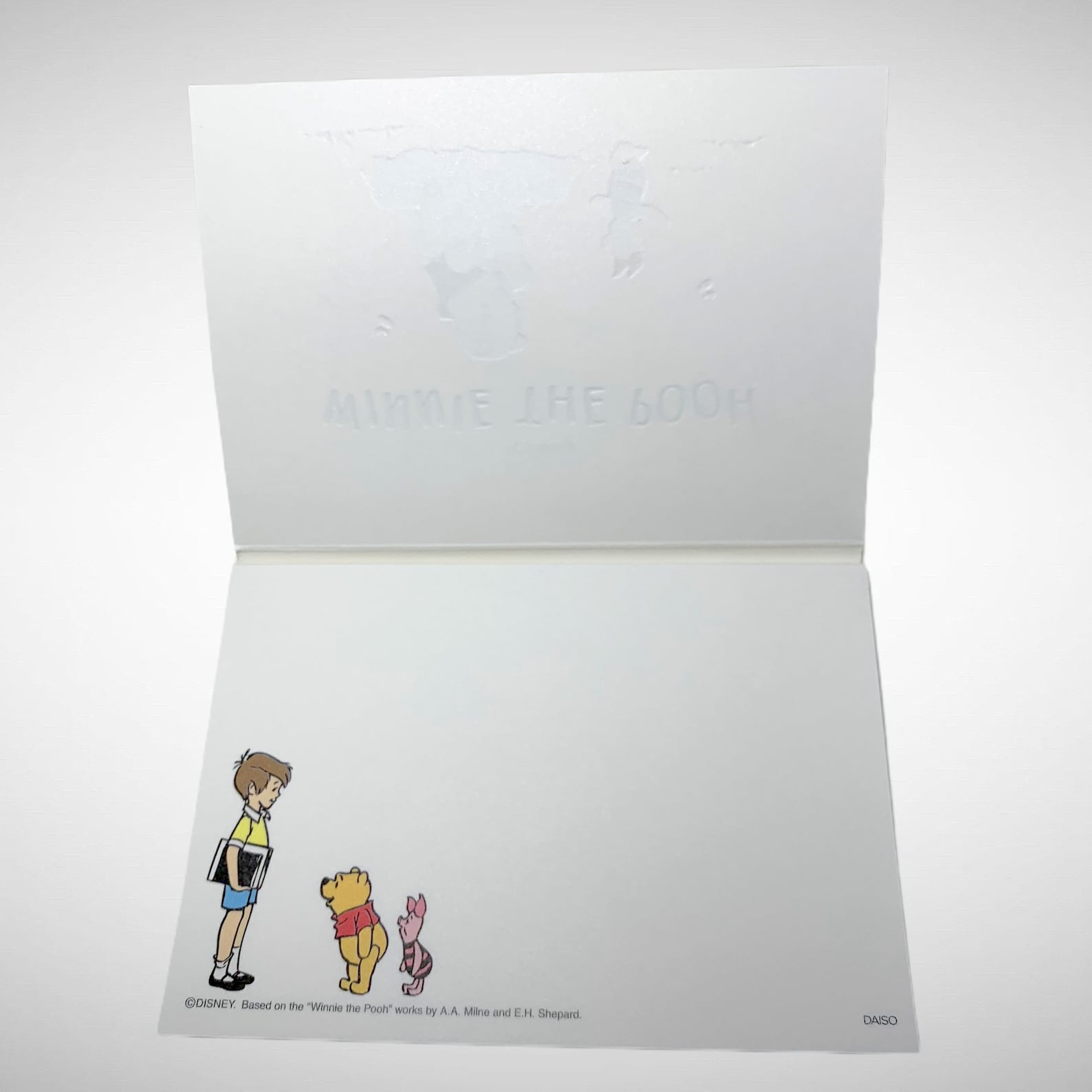 Winnie the Pooh Gold Foil Notepad Memo Pad Stationery - Etsy UK