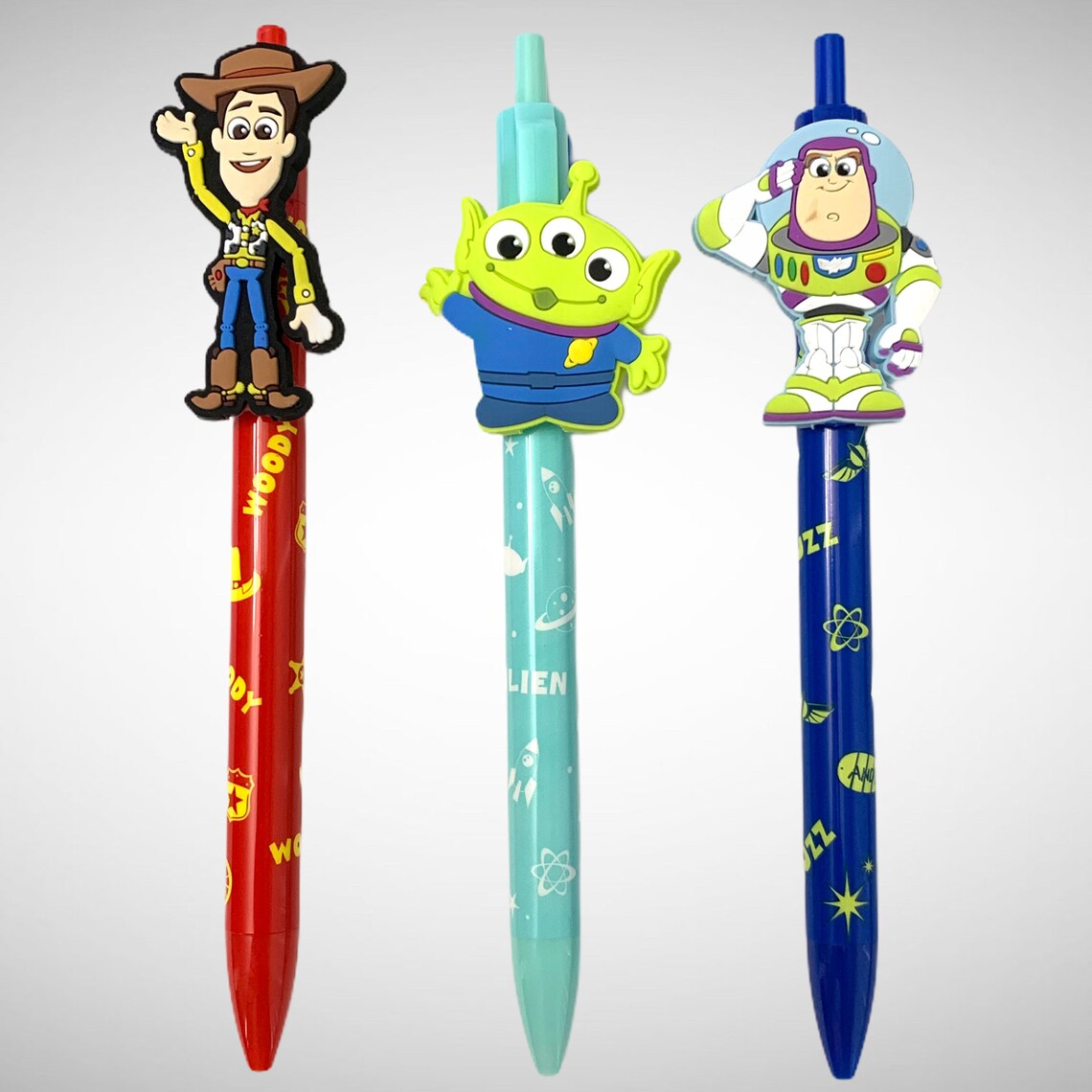 Disney Character Retractable Ballpoint Pens Journals - Etsy
