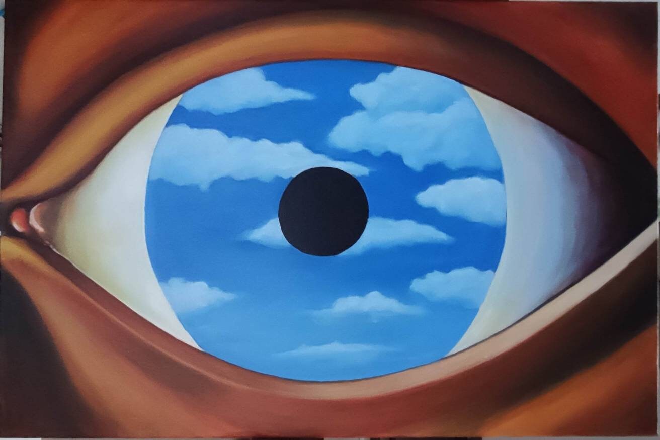 Rene Magritte The False Mirror