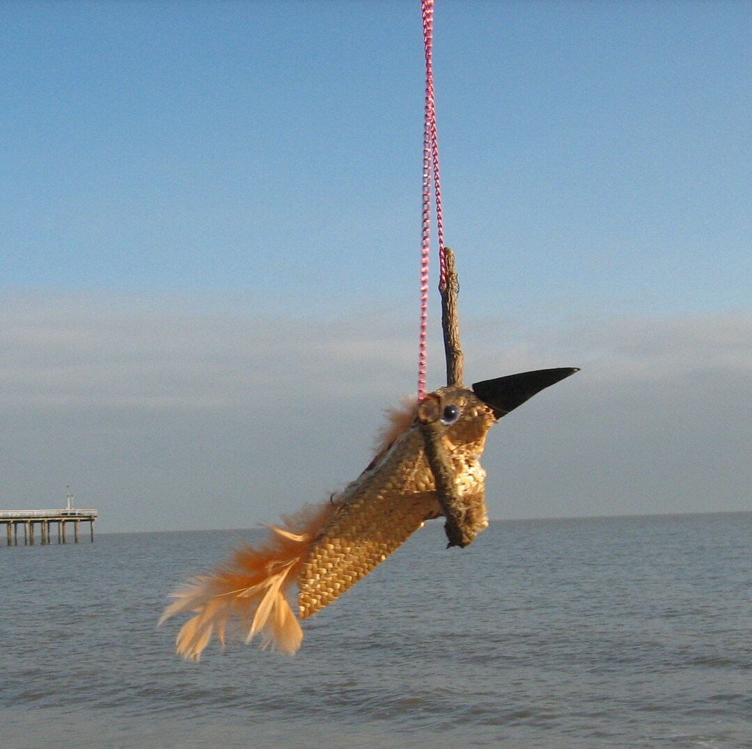 Large Beak Bird-on Driftwood Perch - Etsy