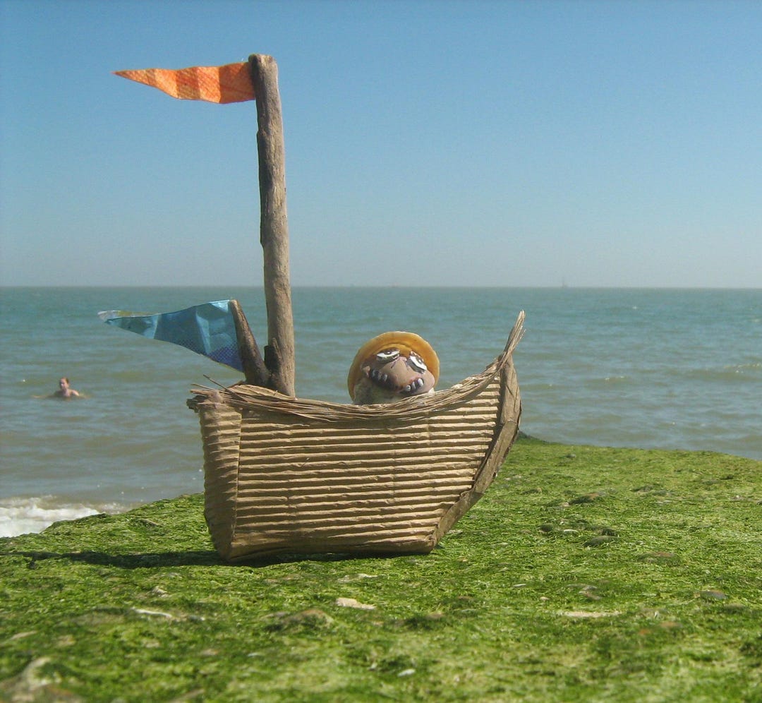 Watch Where You're Going,seaweed Brain - Seashell Boatman in Twine ...