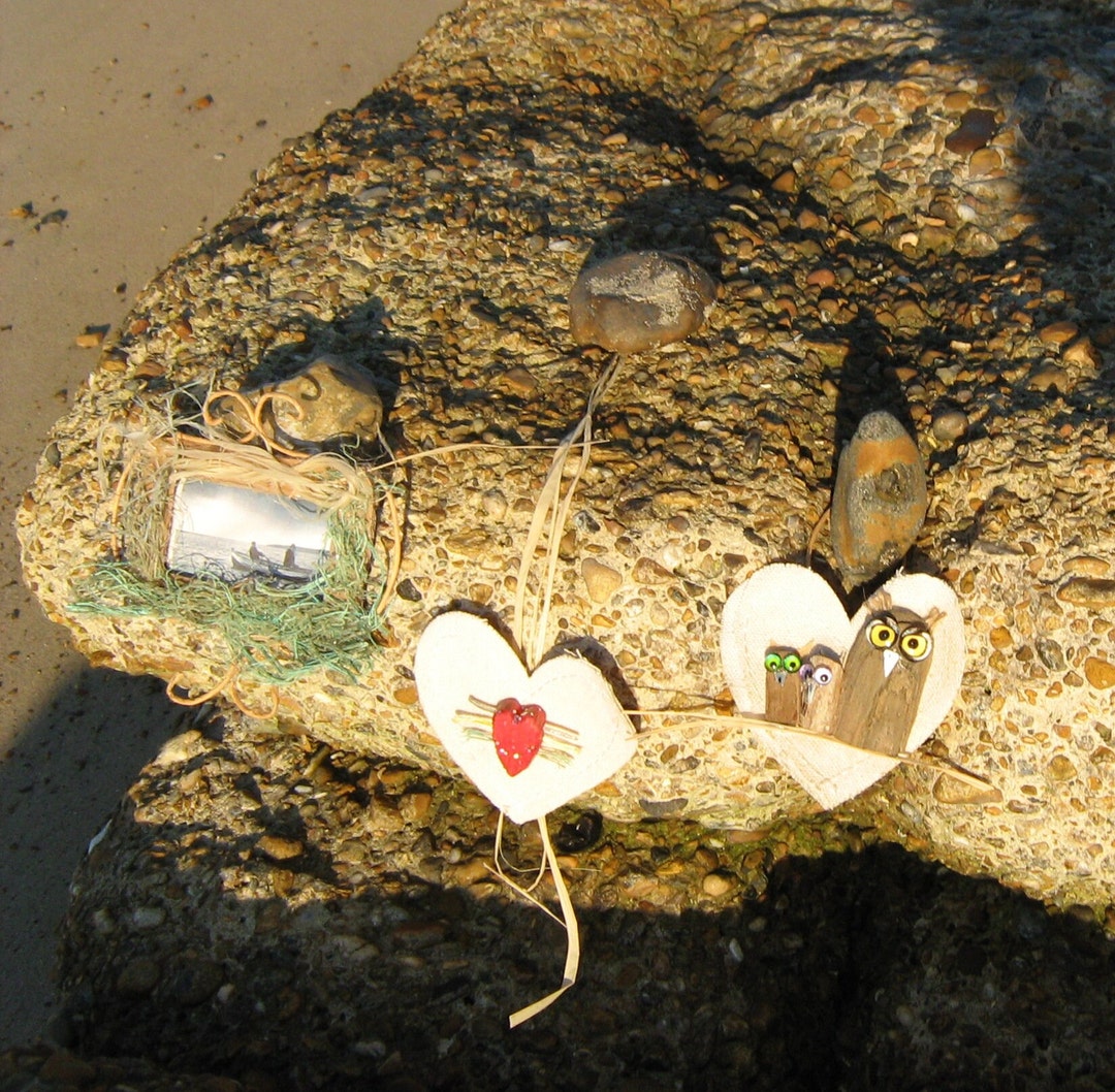 Mermaid Decor Set of 3-made From Sea Carried - Etsy