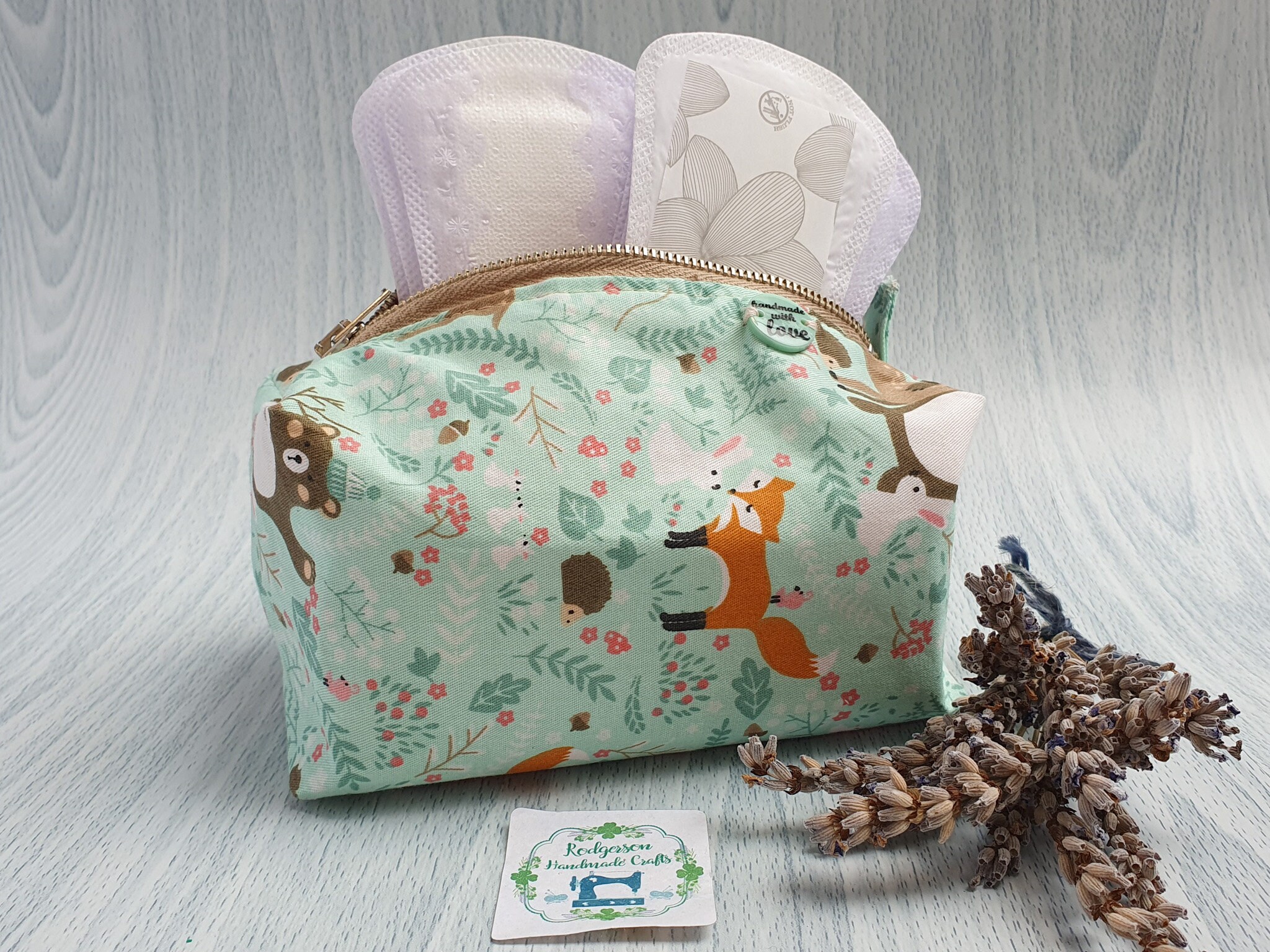 Period Pads Bag, Sanitary Pad Bag, First Period Bag, Teenager Girl Gift ...