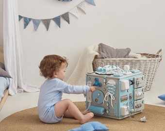 Toddler Busy Box - Etsy