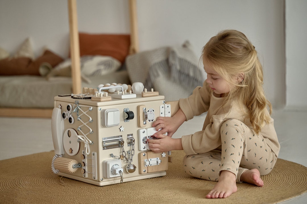 Activity Cube Baby Gift for Christmas - Etsy