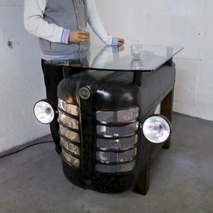 Industrial Bar Table From Old Tractor - Etsy