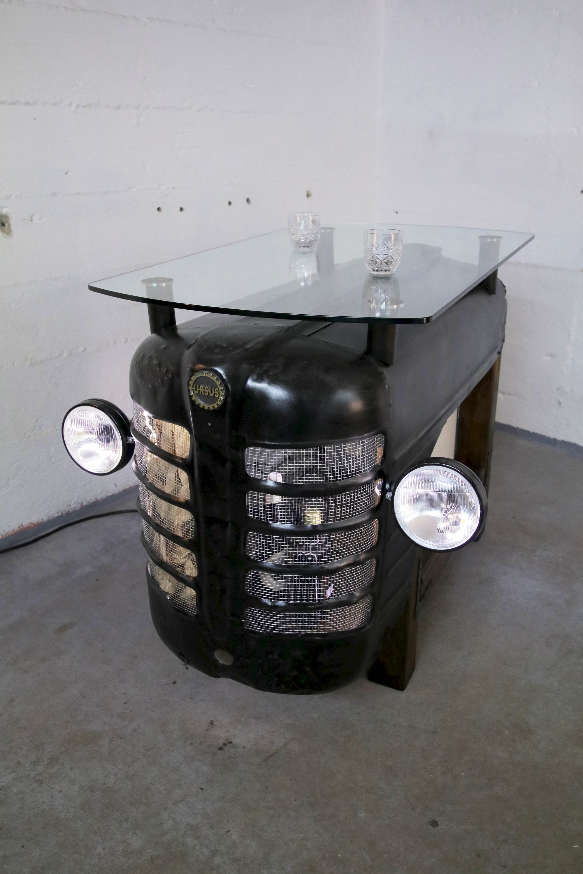 Industrial Bar Table From Old Tractor - Etsy