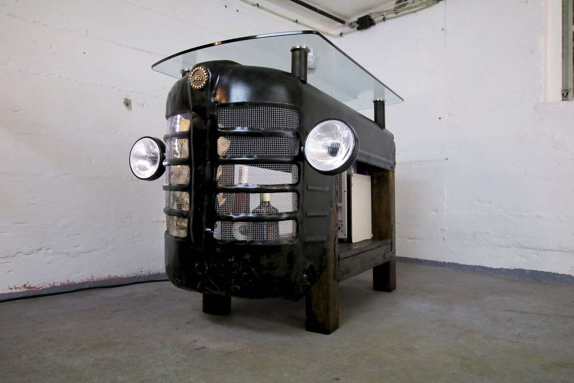 Industrial Bar Table From Old Tractor - Etsy
